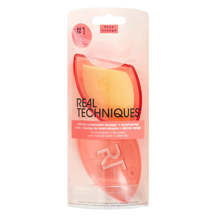 Buy Real Techniques Miracle Complexion Sponge + Travel Case online at ...