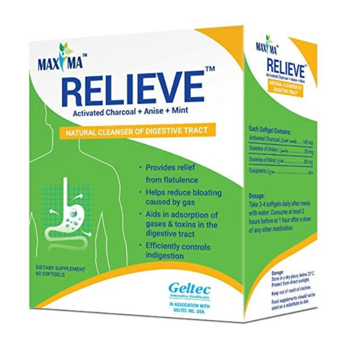 Buy Maxima Relieve 60s SoftGel online at best price in the UAE | Life ...