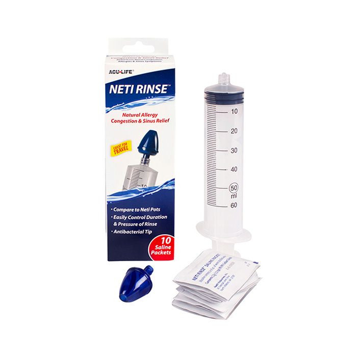 Buy Acu Life Neti Rinse (Saline Nasal & Sinus Rinse) 10's | Life Pharmacy