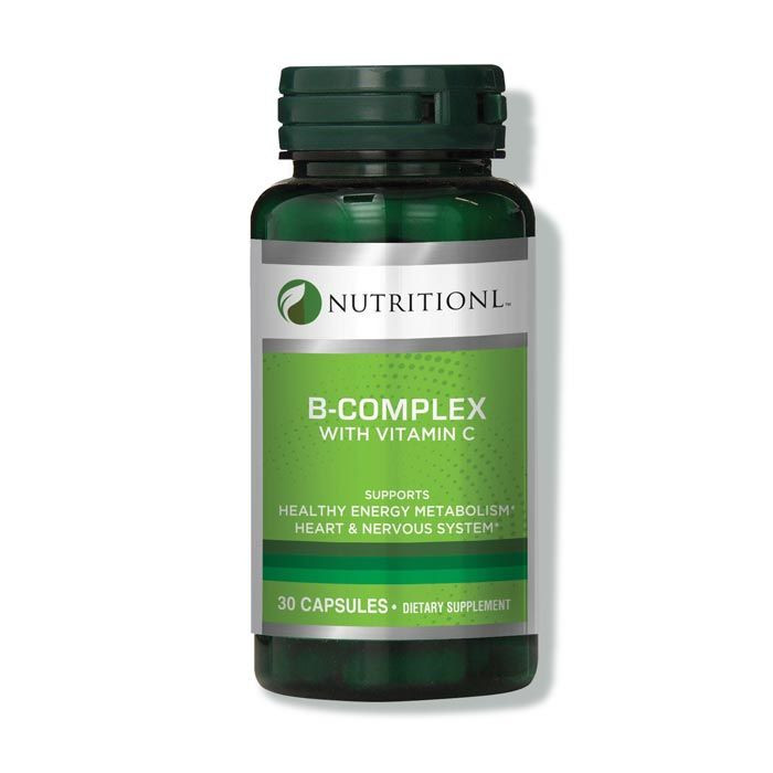 Buy Nutritionl B-Complex With Vitamin C Caps 30's | Life Pharmacy