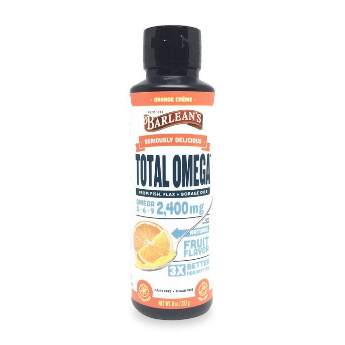 Buy Barleans Total Omega Swirl Orange Cream 8 oz | Life Pharmacy