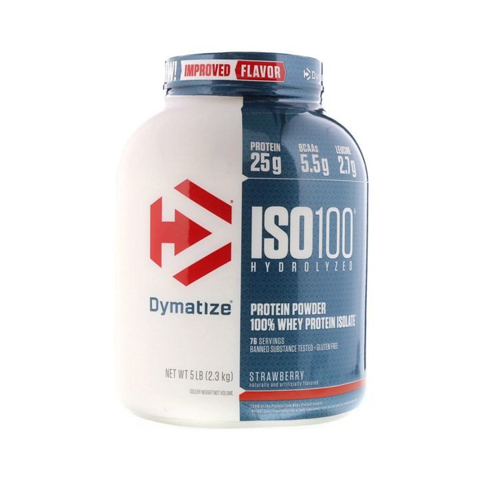 Buy Dymatize Iso 100 5 lb Strawberry | Life Pharmacy