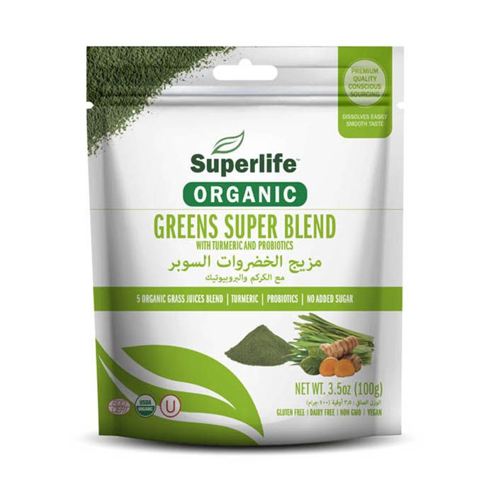 Buy Superlife Greens Super Blend 100 g | Life Pharmacy