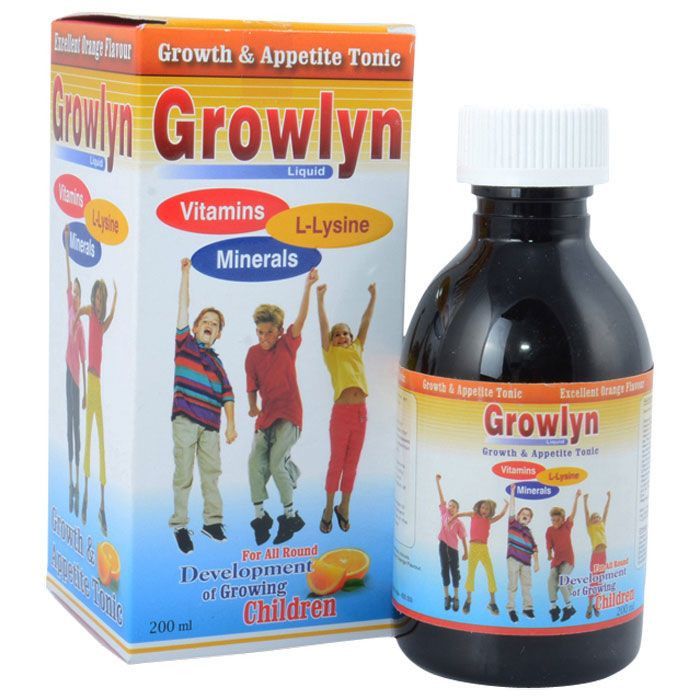 Buy Growlyn Syrup 200 ml online at best price in the UAE | Life Pharmacy