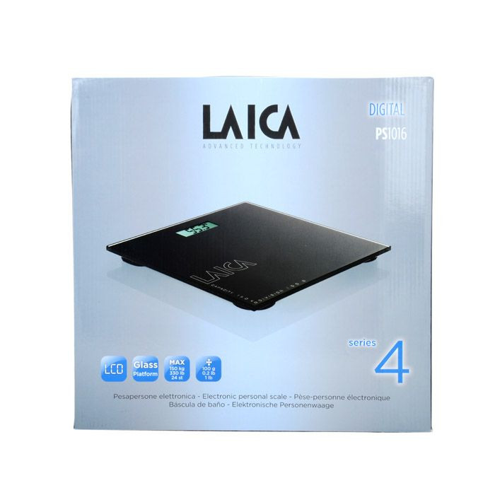 Buy Laica Electronic Personal Scale Black | Life Pharmacy