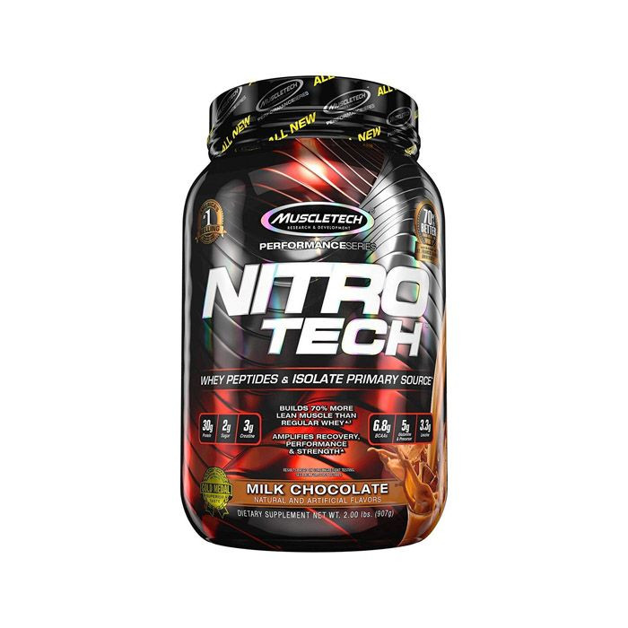 Buy Muscle Tech Nitro Tech Performance Series Chocolate 2 Lb | Life ...