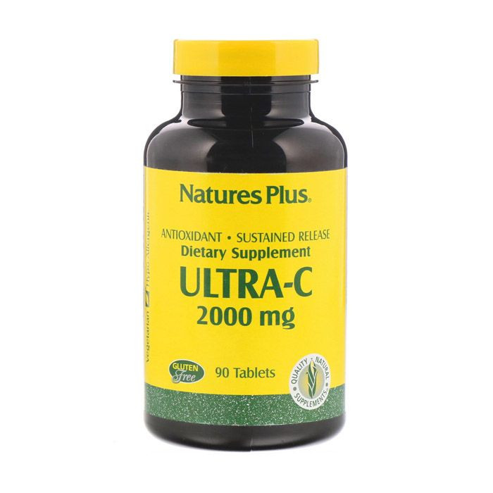 Buy Natures Plus Ultra C 2000 Sustained Release With Rosehips 90 ...