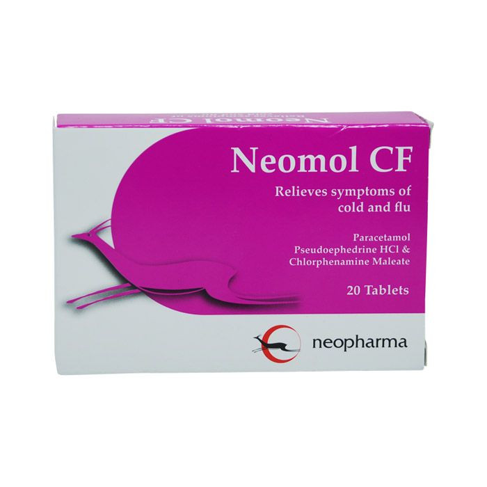 Buy Neomol CF Tablets 20's | Life Pharmacy