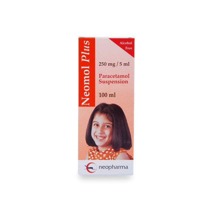 Buy Neomol Plus 50mg / 5ml Suspension 100ml Bottle | Life Pharmacy