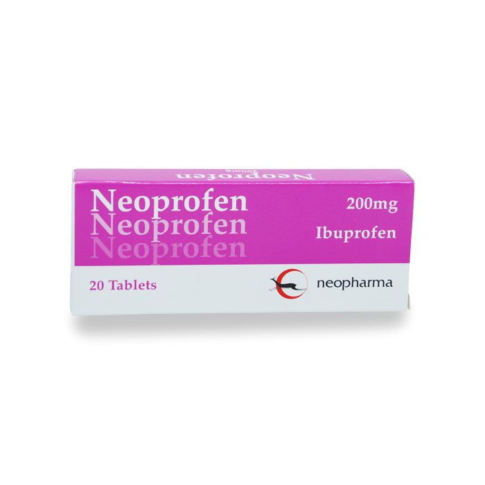 Buy Neoprofen 200 mg Tablets 20's | Life Pharmacy