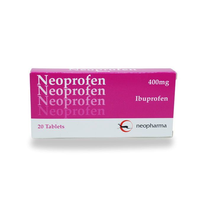 Buy Neoprofen 400mg Tablets 20's | Life Pharmacy