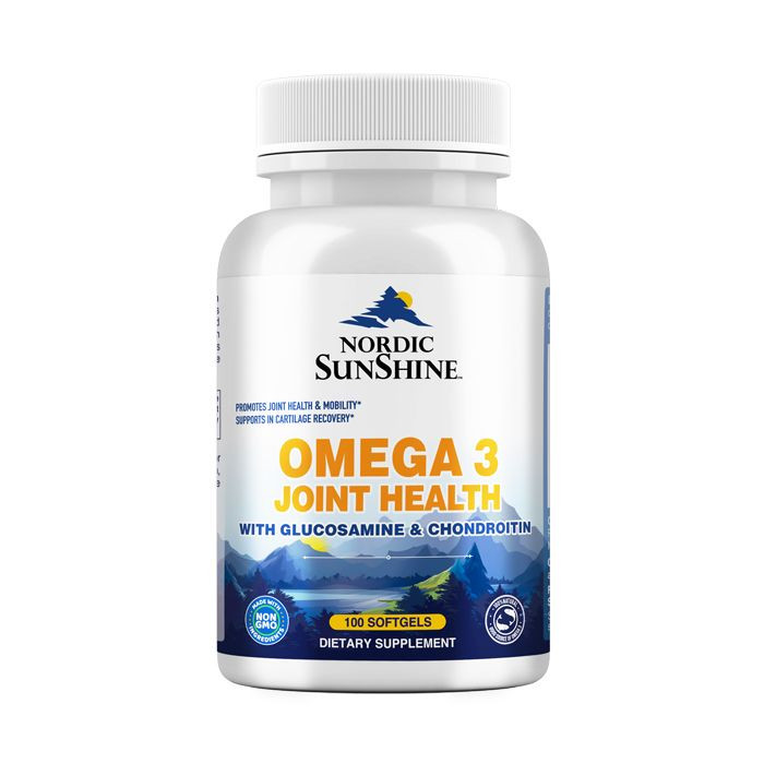 Buy Nordic Sunshine Omega 3 Joint Health With Glucosamine & Chondroitin ...