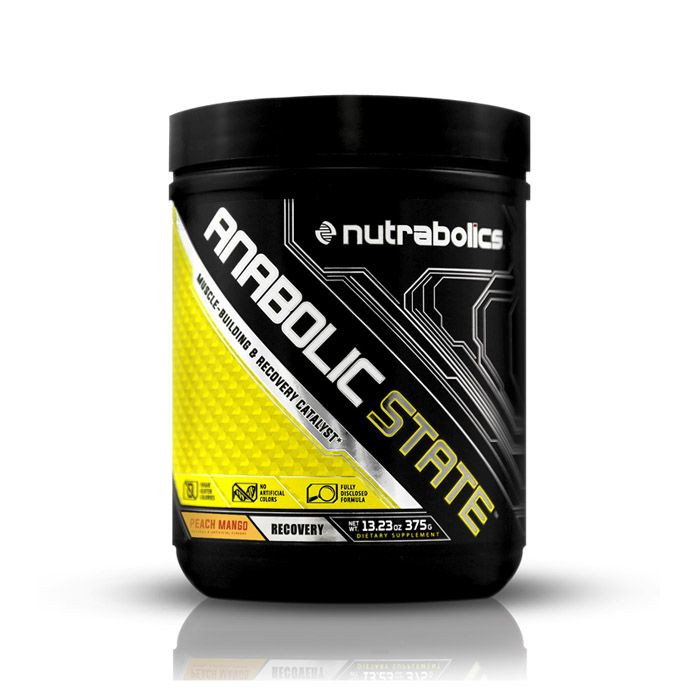 Buy Nutrabolics Anabolic State Peach Mango 375 g | Life Pharmacy