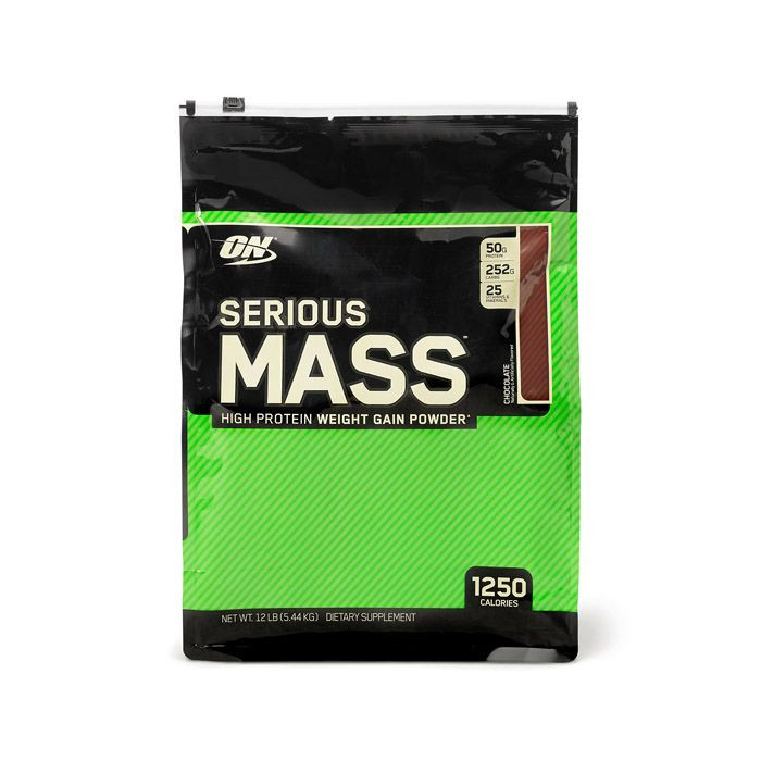 Optimum Nutrition Serious Mass Chocolate 12 Lb - Life Pharmacy | Life Store