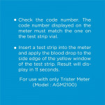 Trister Blood Glucose Test Strips 3 x 50's - Life Pharmacy | Life Store