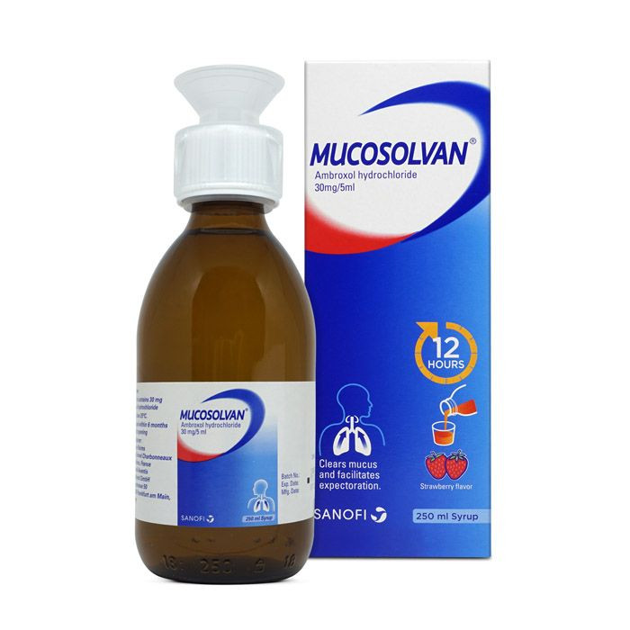 Buy Mucosolvan 30mg / 5ml Syrup 250 ml Sugar Free | Life Pharmacy